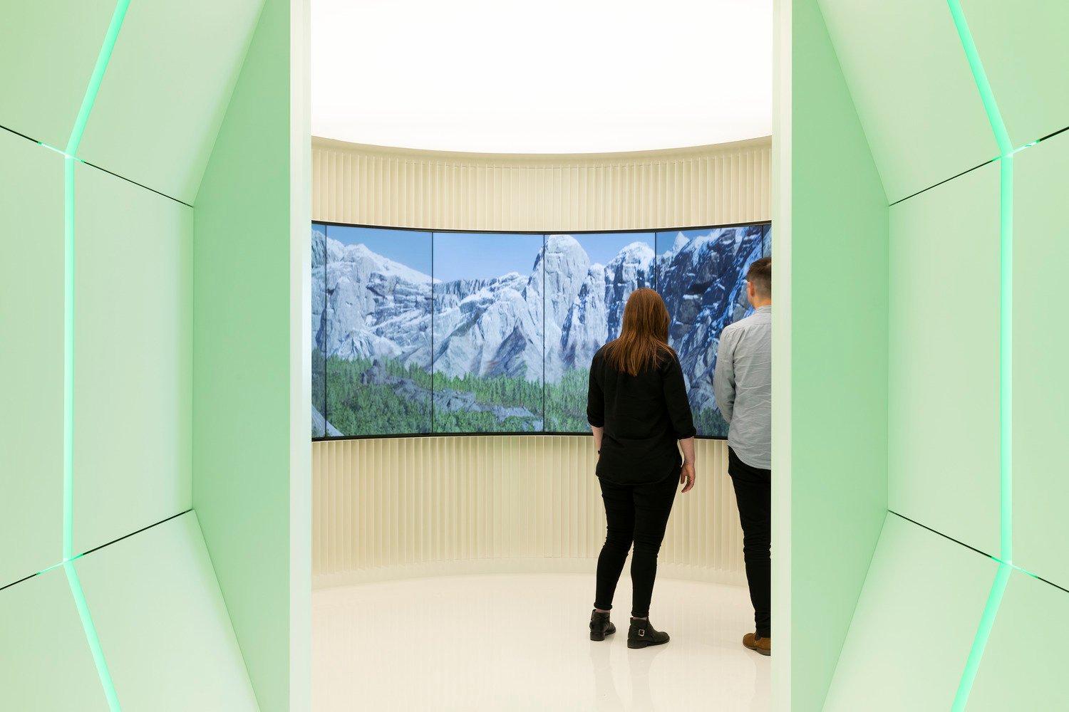 Break the traditional rigid structure, interactive office design and ...