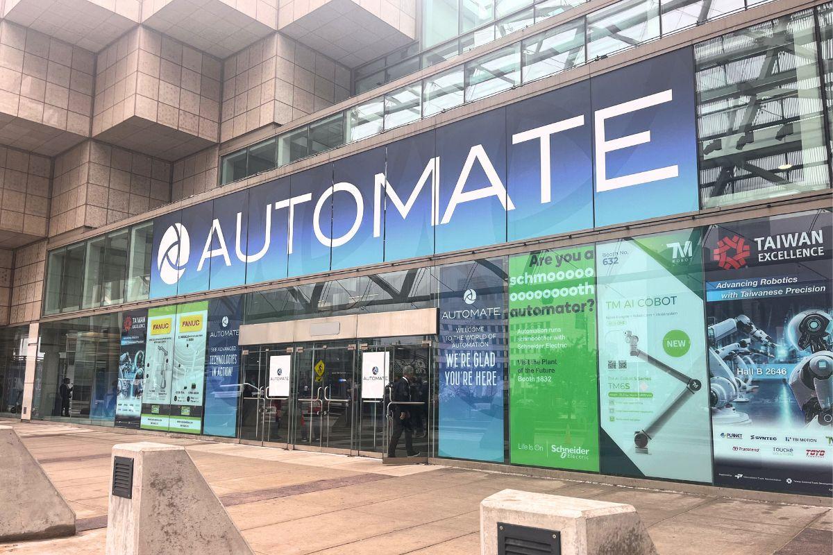 【展場設計】美國Automate 2025 - 氣派吊頂登場底特律自動化大展｜KingOne Design 王一設計