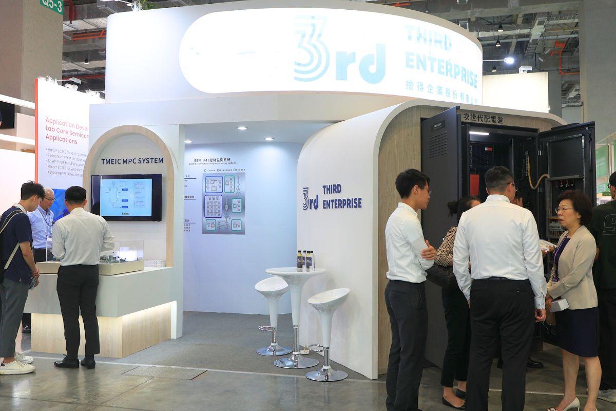 【Exhibition Design】SEMICON Taiwan 2024 – Curved designs help companies ...