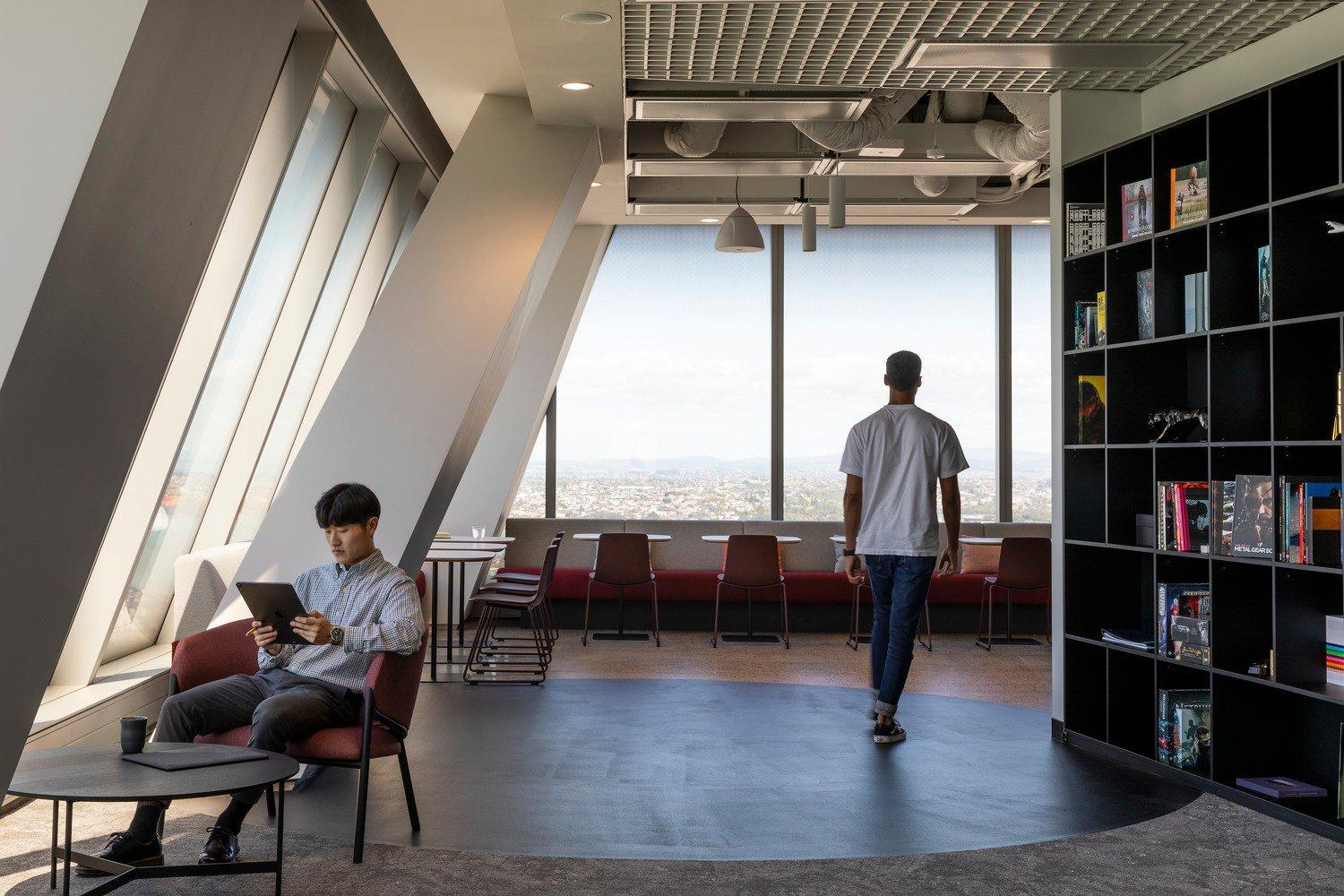 Break the traditional rigid structure, interactive office design and ...