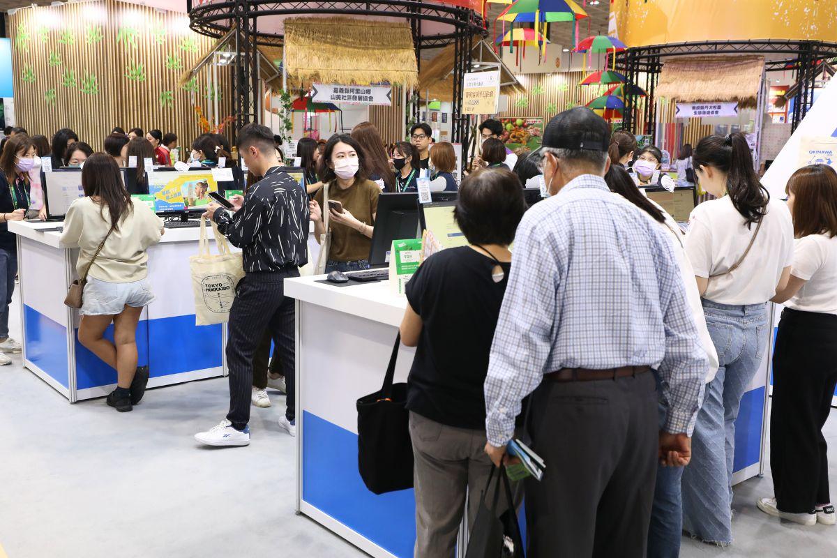 【展場設計】台北國際旅展2023－3D「視」界，即刻啟航｜KingOne Design 王一設計