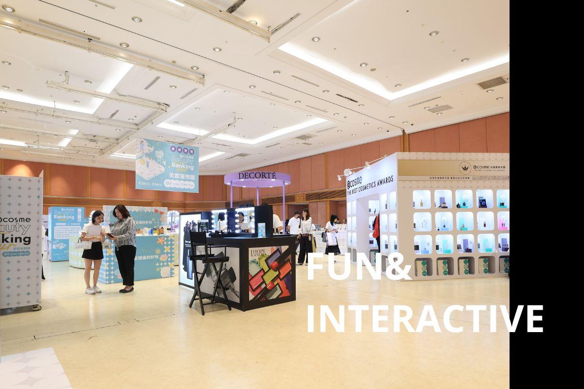 【Commercial Space Design】@cosme Pop-up Store – Fun and Interactive ...