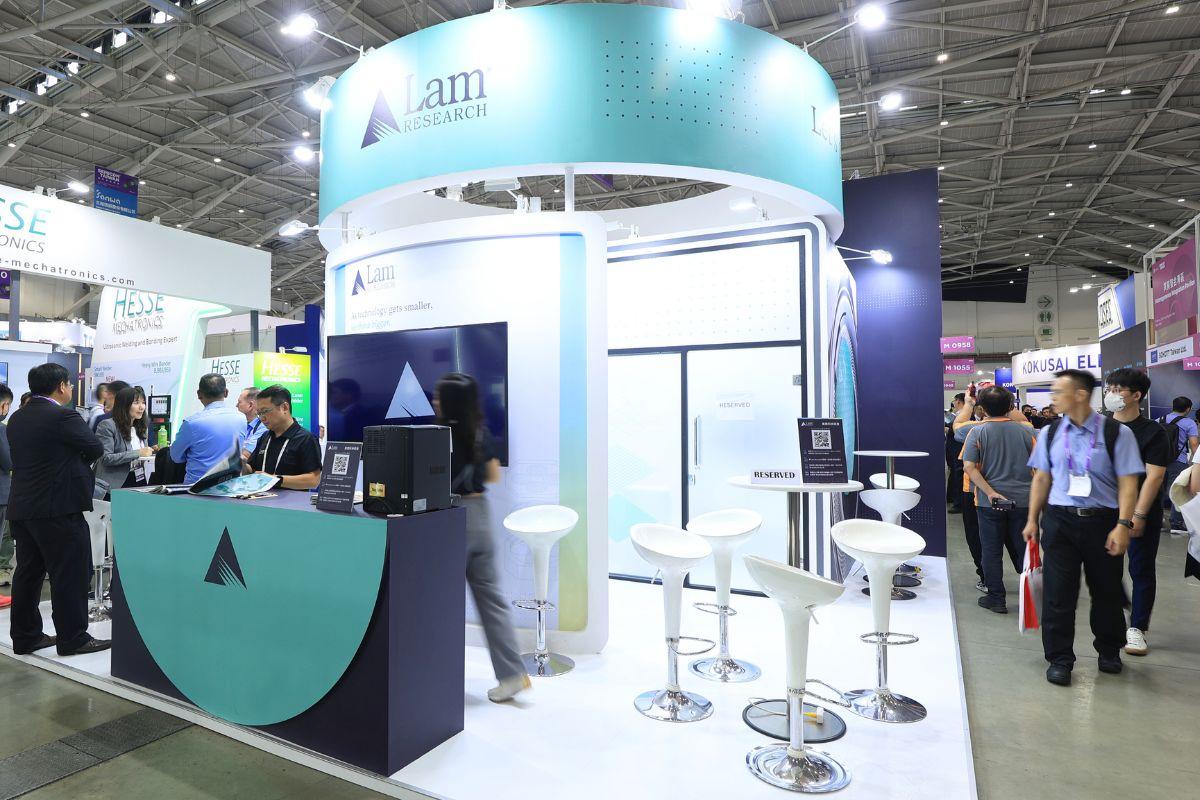 【Exhibition Design】SEMICON Taiwan 2024 – Curved designs help companies ...