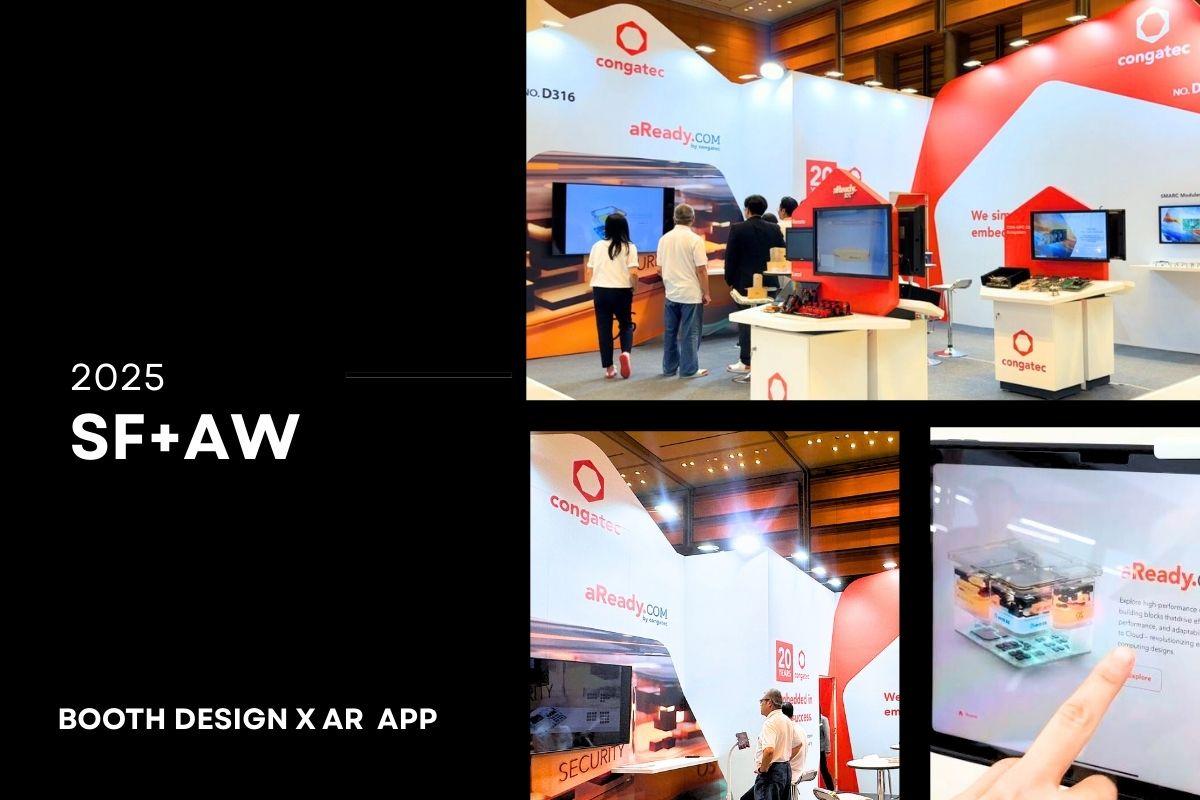 【展場設計】SF+AW 2025 - 科技碰撞美感睛艷首爾商展｜KingOne Design 王一設計